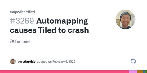 Automapping Causes Tiled To Crash Issue Mapeditor Tiled GitHub