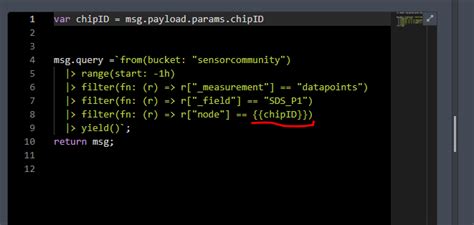 Passing Variables Or Params In Influxdb 2 Query General Node Red Forum