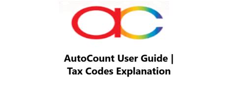 AutoCount User Guide Help File