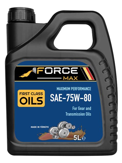 SAE 75W - 80 GTR OILS - Force Max Oil