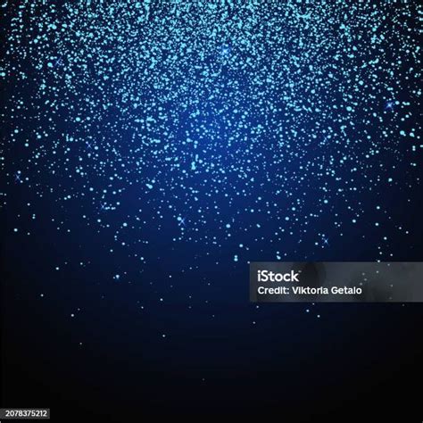 Glitter Particles Background Effect Stock Illustration Download Image Now Snowing