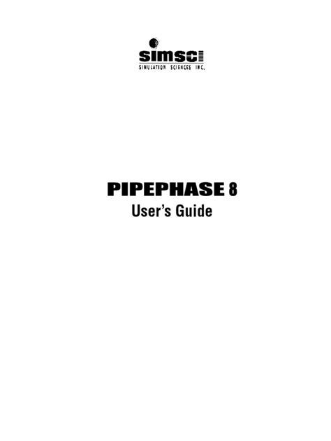 pipephase users guide pdf