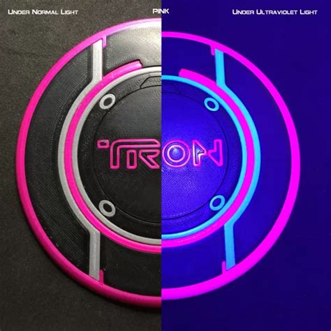 Tron Legacy Disc Coaster 3d Printing Model Threeding