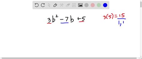 Solved Factor As Far As Possible Using Integer Coefficients 5 A 2 34 A B 7 B 2