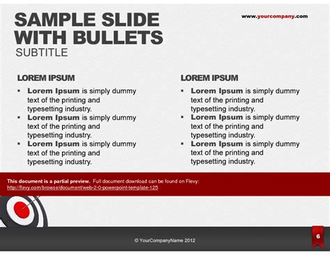 Web PowerPoint Template PPT Slide Deck