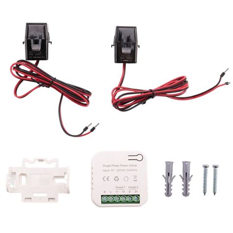 Tuya Smart WiFi Energy Meter A With Current Transformer Clamp KWh Power Monitor Electricity