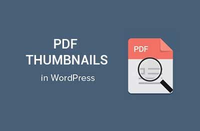 PDF Thumbnail Generation In Wordpress You May Not Need A Plugin InimistTech Blogs