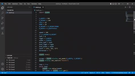 Salim Created A Stacks Game Using Python Tech Bytes Foundation Posted