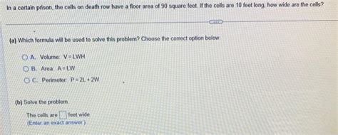 Solved A Which Formula Will Be Used To Solve This Problem Chegg Com