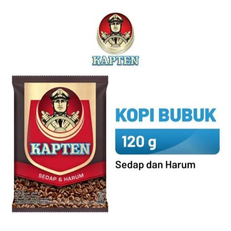 Jual Kopi Kapten 120 Gr 25 Bungkus 1 Dus Shopee Indonesia