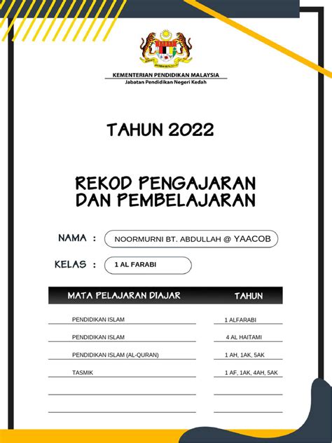 Kulit Fail Rph 2025 Pdf