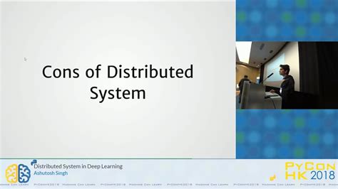 Distributed System In Deep Learning Pyconhk 2018 Youtube