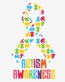 Autism Awareness Month Autism Awareness Ribbon No Background Hd Png
