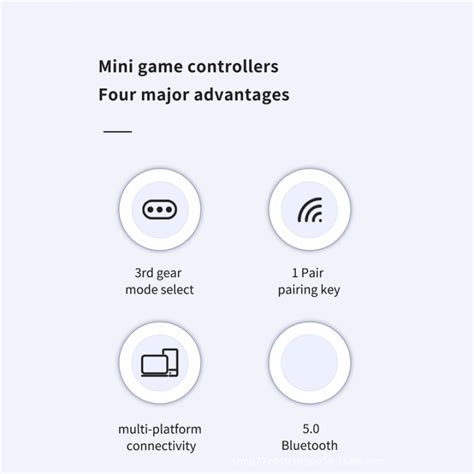 Mini Game Wireless Controller Handheld Game Console Portable Pocket