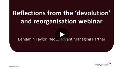 Devolution Transformation Growth Publicservicereform Lgr Benjamin P Taylor
