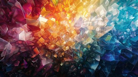 digital art pieces generated by algorithms creating abstract and
