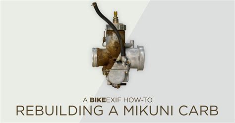 Rebuilding Mikuni Round-Slide Carburetors