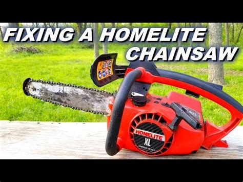 Used Homelite Super Xl Xl Automatic Chainsaw Throttle Five 5