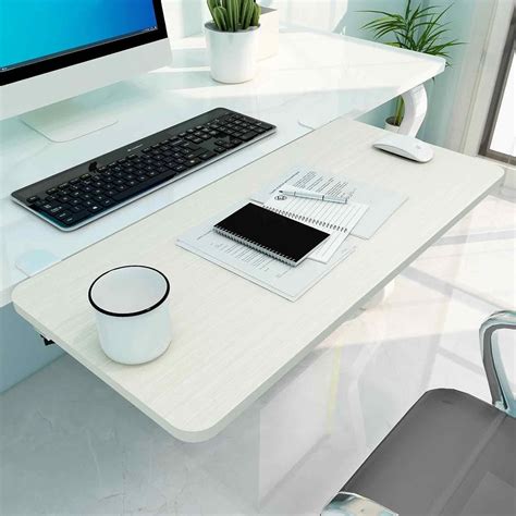 Swhswq Keyboard Extender For Desk Foldable Computer Keyboard Stand Clamp On Desk