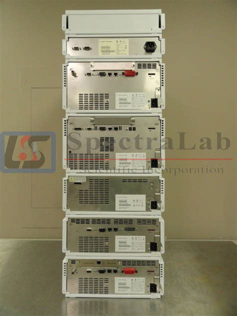 Agilent Tech HPLC System With G A Bin Pump And G B VWD Spectralab Scientific Inc