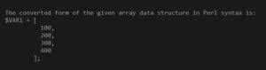 Perl Data Dumper Working Of Dumper Function In Perl Examples