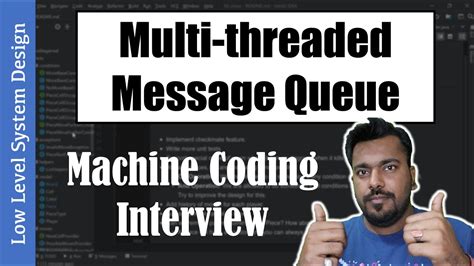 java concurrency interview question multi threaded message queue like