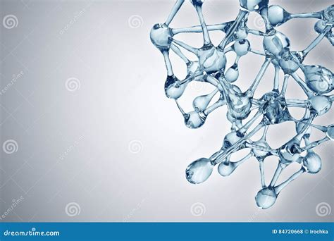 Blue Molecular Chemistry Science Laboratory Background Royalty Free Stock Image Cartoondealer