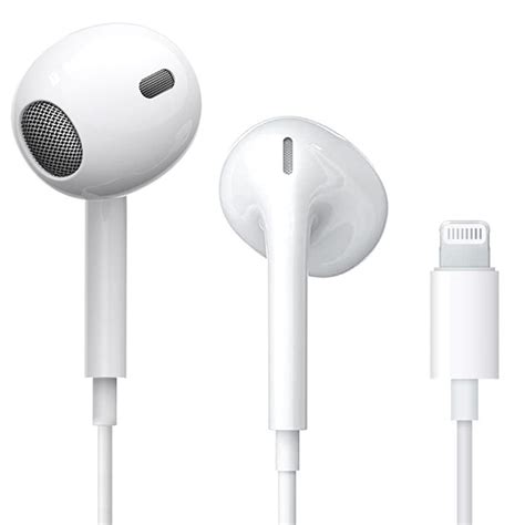 Apple Headphones Wired Iphone Earbuds With Lightning Connector Apple