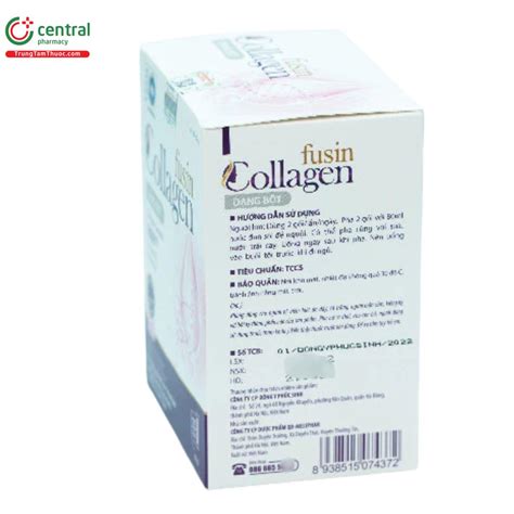 Thuốc Fusin Collagen Tăng độ đàn Hồi Cho Da Da Tươi Tắn Mịn Màng