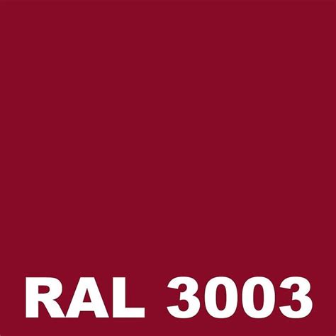 Peinture Facade Rouge Rubis Ral 3003 Pot 1l En 2025 Peinture