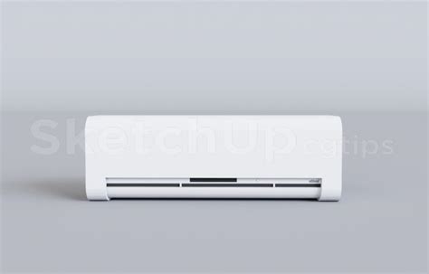 13018 Free Sketchup Air Conditioner Model Download