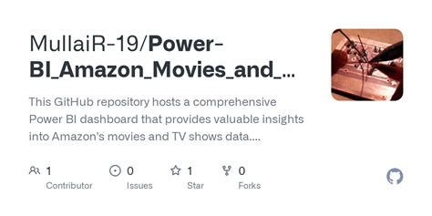 Github Mullair 19power Biamazonmoviesandtv Showsdashboard This
