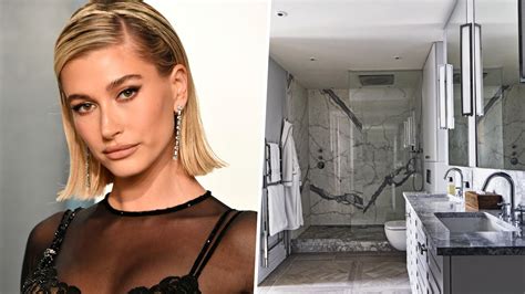 Designers Love Hailey Bieber S Loud Luxury Shower Homes And Gardens