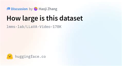 Lmms Lab LLaVA Video K How Large Is This Dataset
