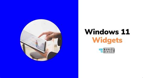 Add Or Remove Windows Widgets Button On Taskbar Easy Option Device Management Blog