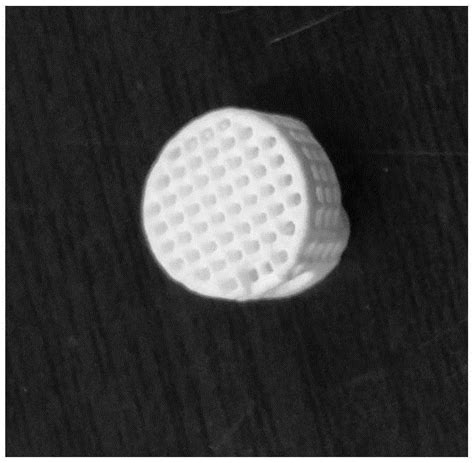 一种基于光固化3d打印技术的磷酸钙骨诱导生物陶瓷支架及其制备方法与流程