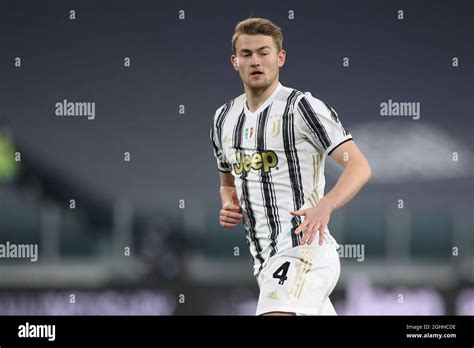 Matthijs De Ligt Of Juventus During The Coppa Italia Match At Allianz