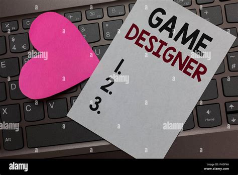 Handwriting Text Game Designer Concept Meaning Campaigner Pixel