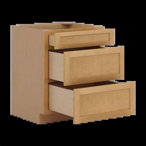 27 Inch 3 Drawer Base Cabinet Smart Buy Cabinetry