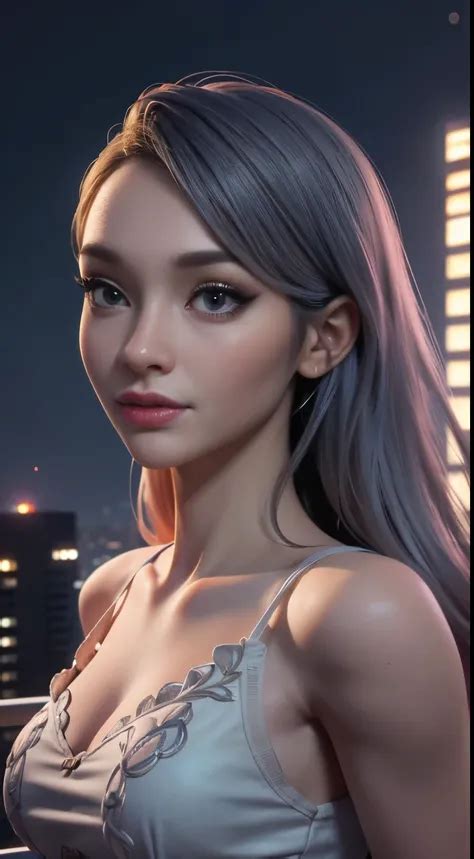 Photo Of Eva Elfie Raw Beautiful Woman Portrait Detailed Face