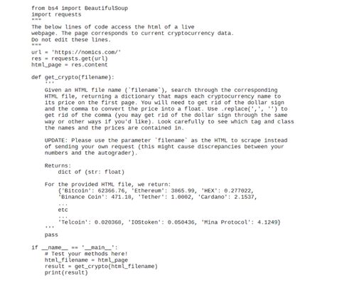 solved from bs4 import beautifulsoup import requests the