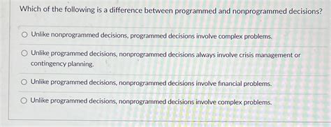 solved which of the following is a difference between