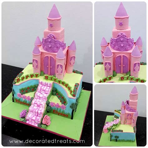 Princess Castle Birthday Cake