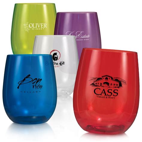 Personalized 12 Oz Vinello Stemless Wine Glasses