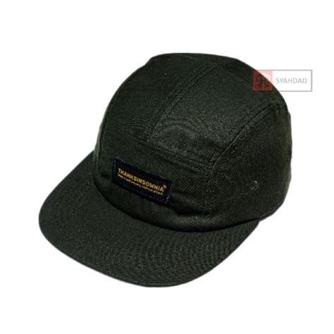 Mens 5 Panel Hat Original Distro Five Panel Hat Embroidered Latest Hat
