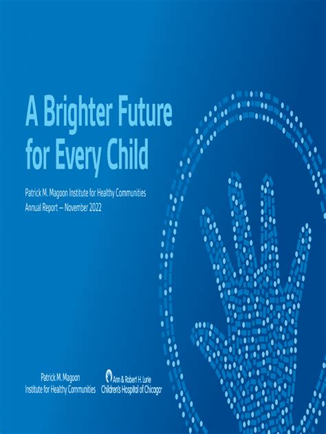 Fillable Online Patrick M Magoon Institute For Healthy Communities Annual Report Fax Email