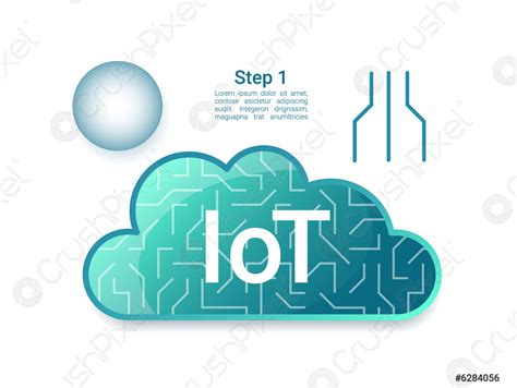 Digital Network Connection Infographic Chart Design Element Set Stock Vector 6284056 Crushpixel