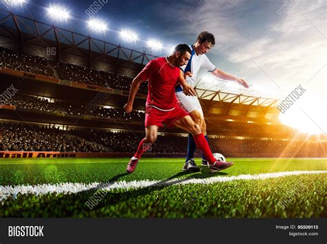 Soccer Players In Action