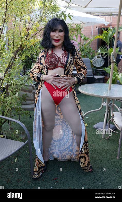 MIAMI FL OCT 12 Lyn May Mexican Vedette Exotic Dancer And Actress Is Seen During The