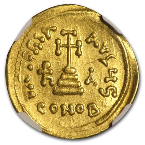 Buy Byzantine Gold Solidus Emperor Heraclius 610 641 Ad Au Ngc Apmex